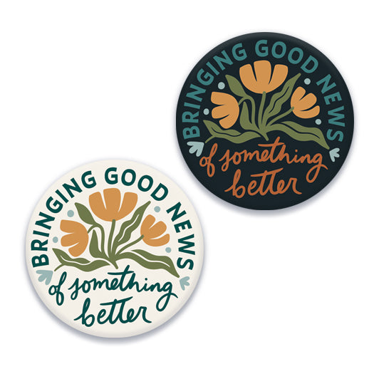 Bringing Good News of Something Better - JW Service Pin Badge ...